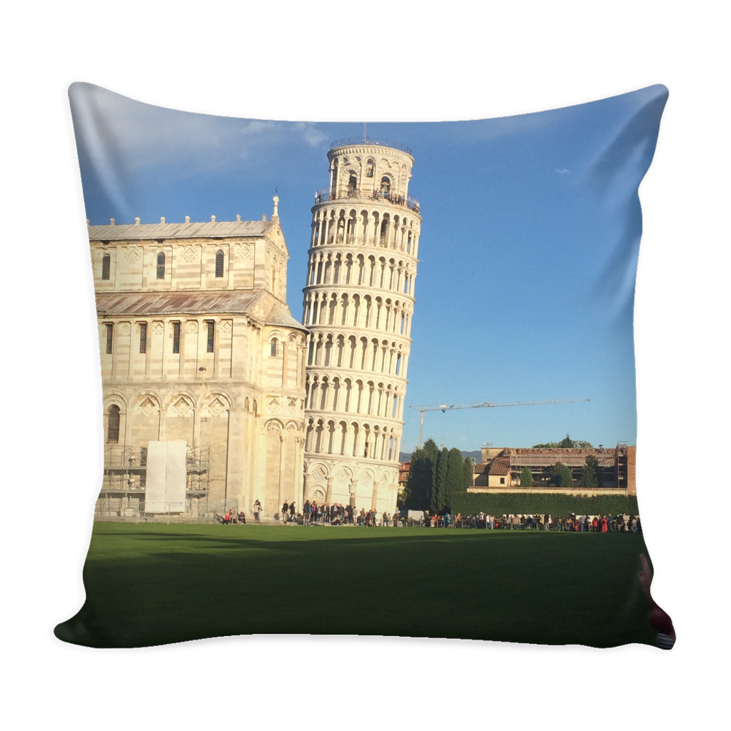 Pisa Decorative Throw Pillow Set (Pillow Cover and Insert) – P.S. I Love Italy