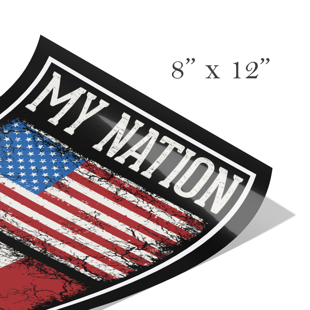 Italian My Nation My Heritage Poster – P.S. I Love Italy