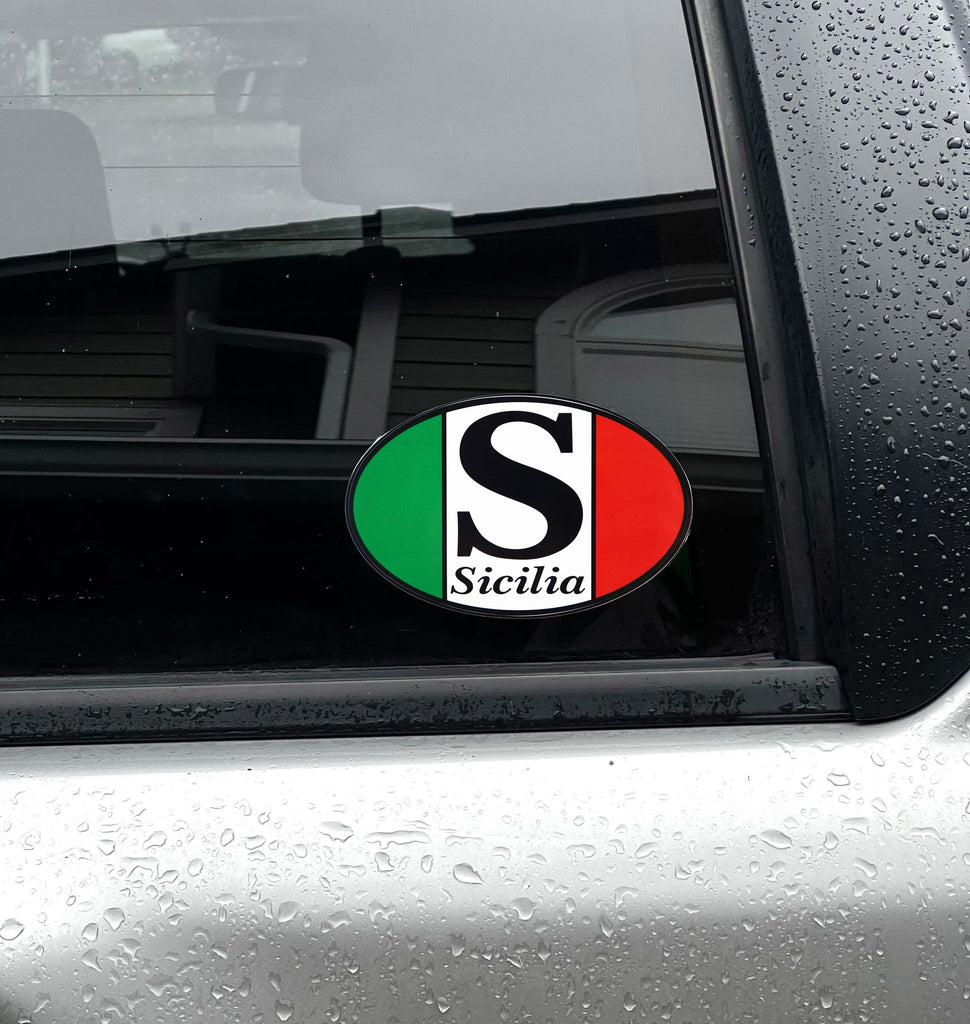 Sicilia Decal Sticker for Sicilian Pride – P.S. I Love Italy