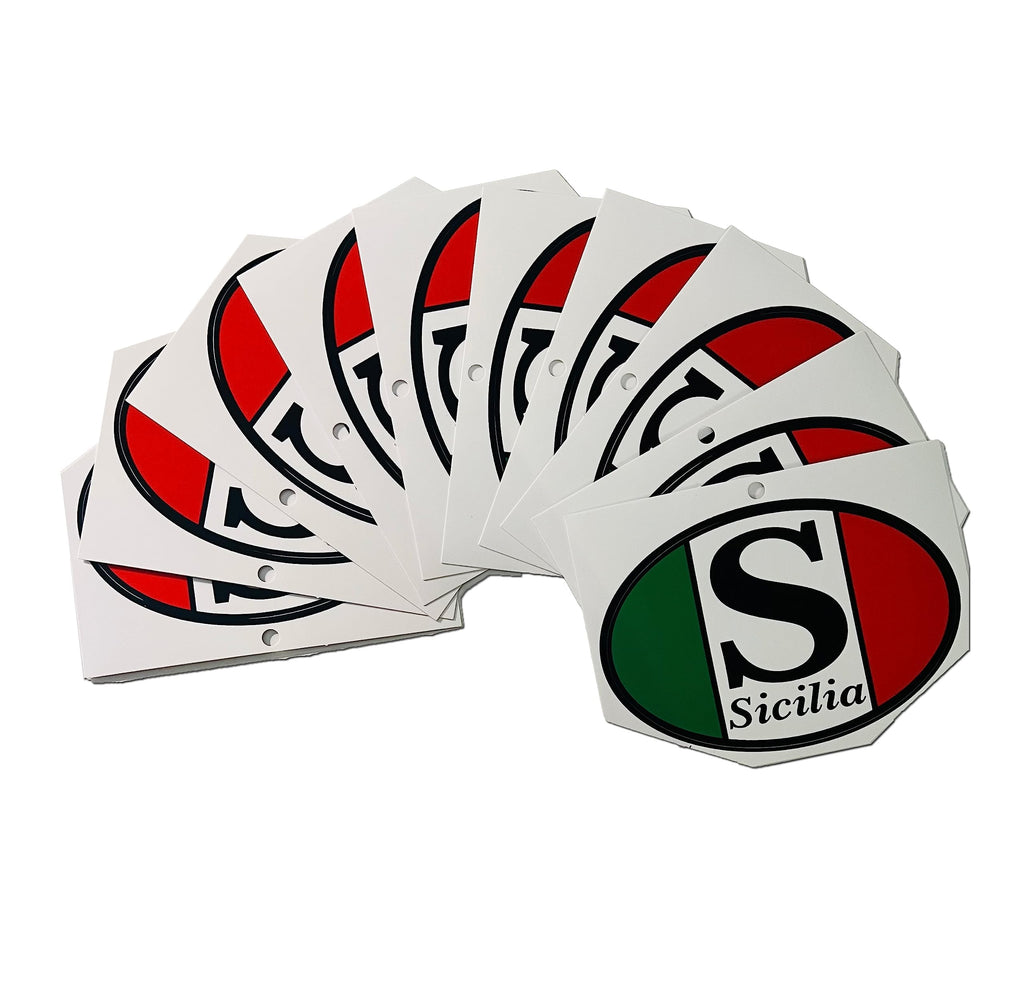Sicilia Decal Sticker for Sicilian Pride – P.S. I Love Italy
