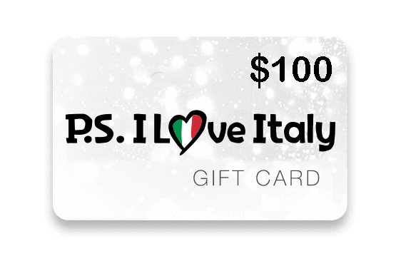 $100 Gift Card – P.S. I Love Italy