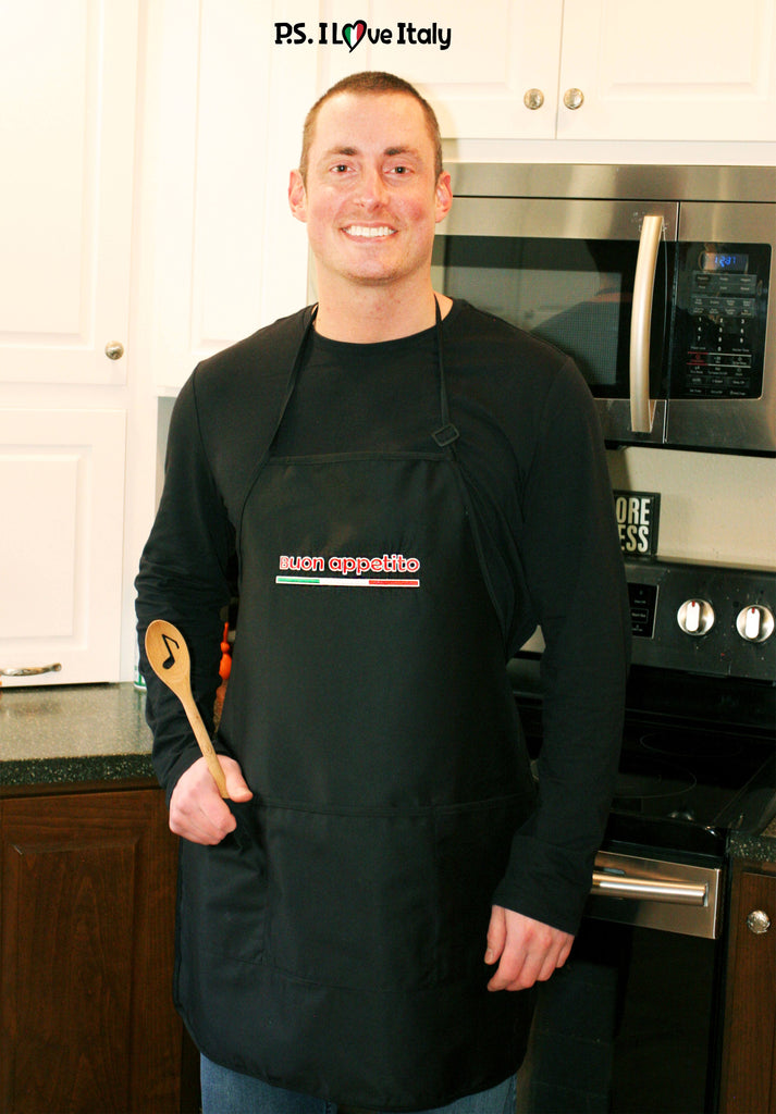 Buon Appetito Italian Apron – P.S. I Love Italy