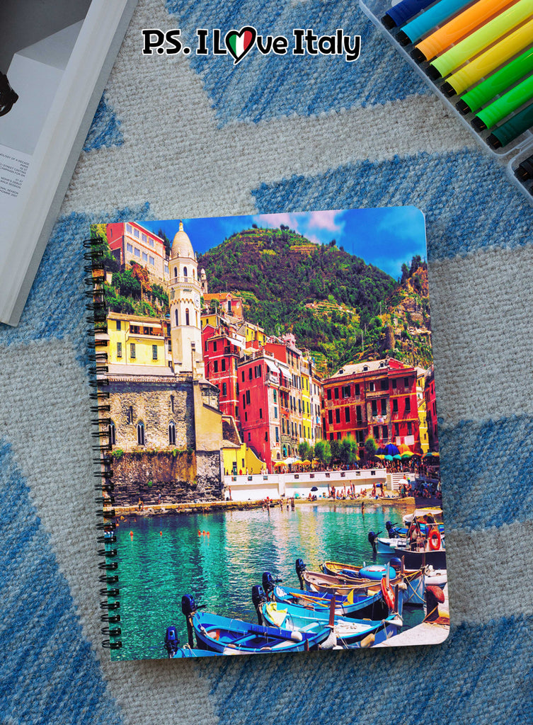 Cinque Terre Spiral Bound Notebook – P.S. I Love Italy