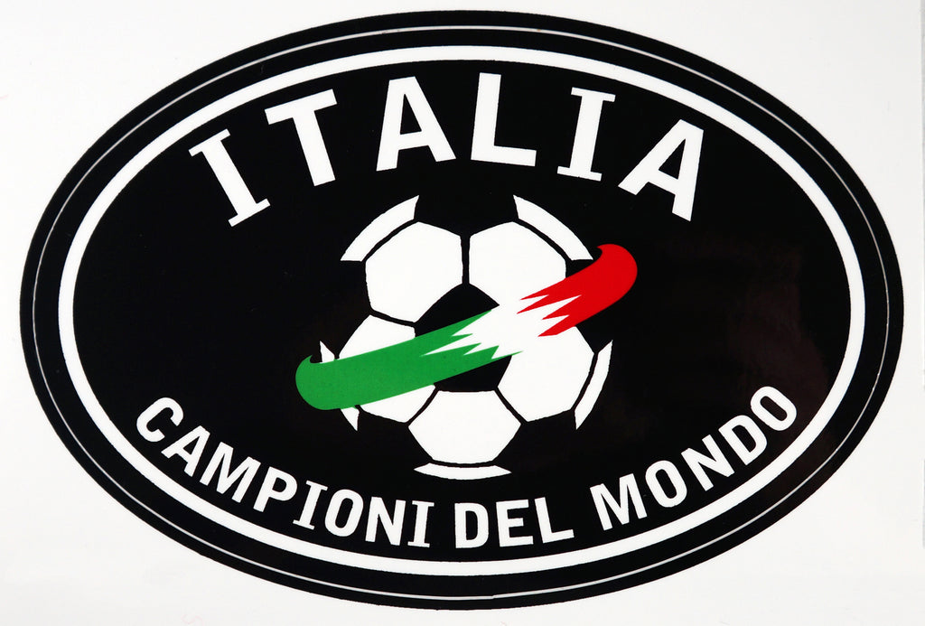 Italia Soccer Decal Sticker - Black – P.S. I Love Italy