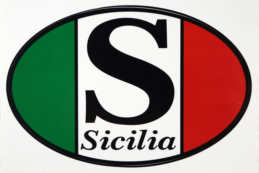 Sicilia Decal Sticker for Sicilian Pride – P.S. I Love Italy