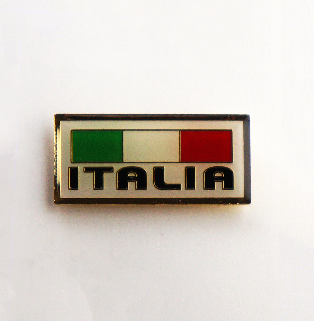 Italia Italian Flag Lapel Pin – P.S. I Love Italy