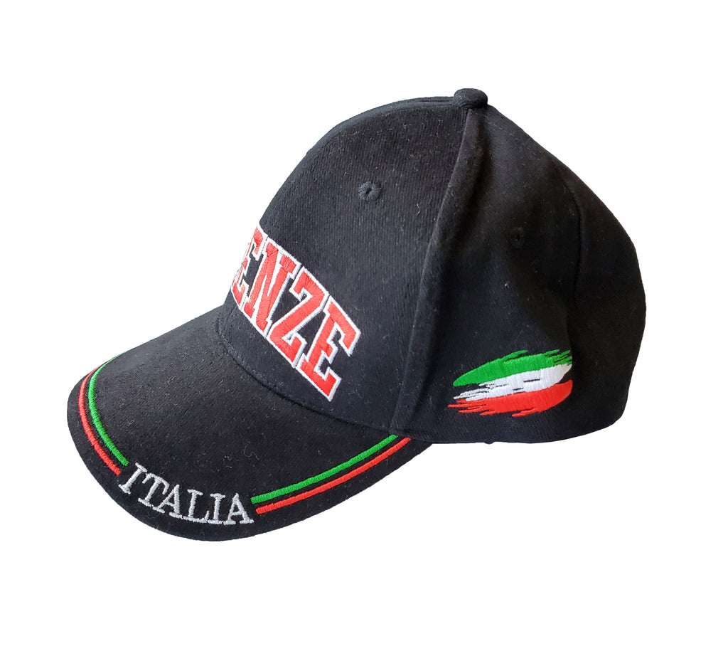 Firenze Black Baseball Cap – P.S. I Love Italy