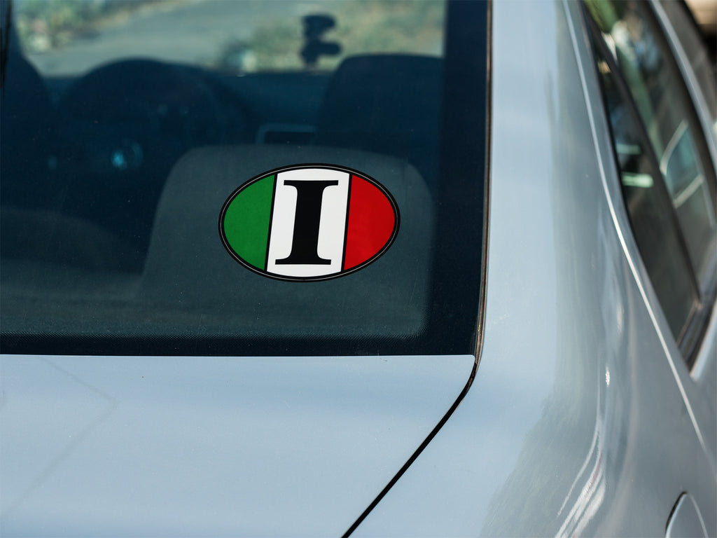 Flag Italy Decal Sticker – P.S. I Love Italy