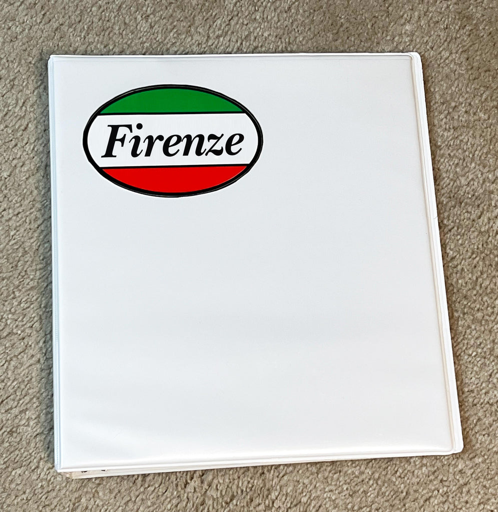 Firenze Italy Decal Sticker – P.S. I Love Italy
