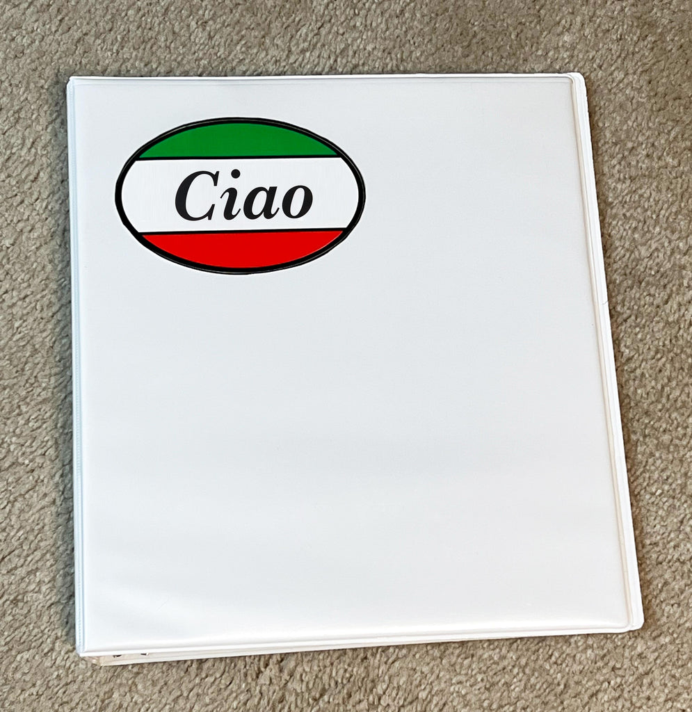 Ciao Decal Sticker – P.S. I Love Italy