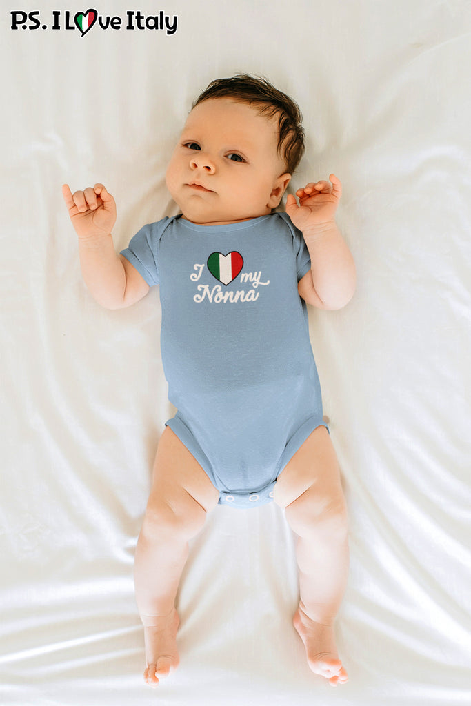 I Love My Nonna Baby Onesie – P.S. I Love Italy
