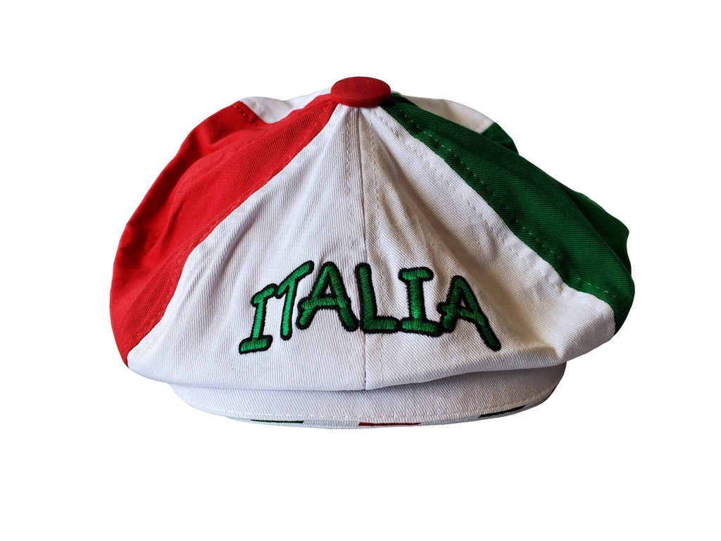 Tri-Color Italia Gatsby Cap – P.S. I Love Italy
