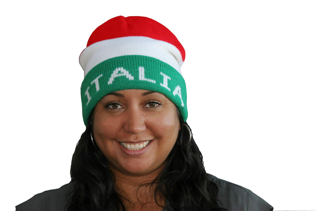 Italia Multi-Color Knit Ski Cap – P.S. I Love Italy