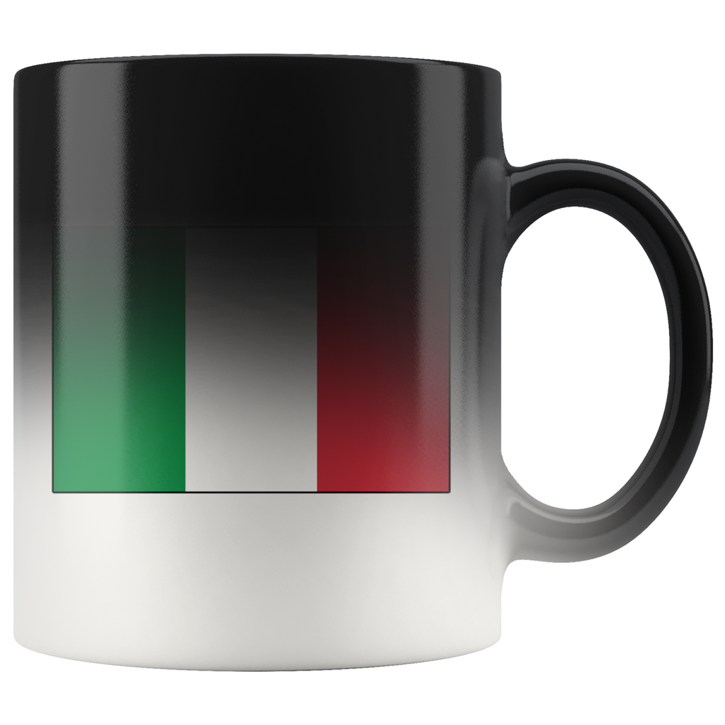 Italian Flag Color Changing Mug – P.S. I Love Italy