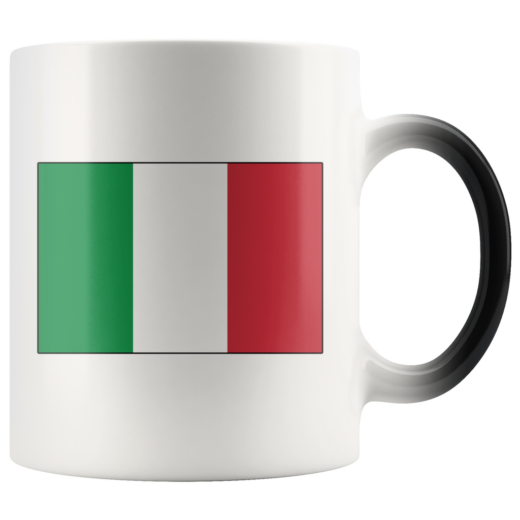 Italian Flag Color Changing Mug – P.S. I Love Italy