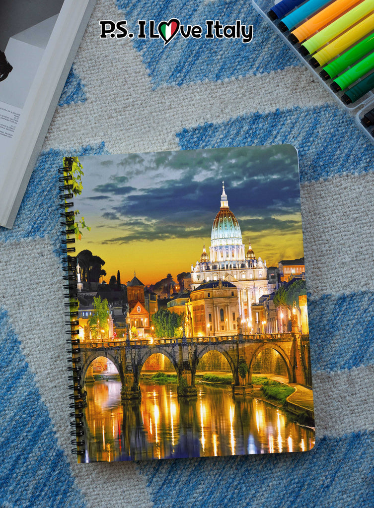 Rome Spiral Bound Notebook – P.S. I Love Italy