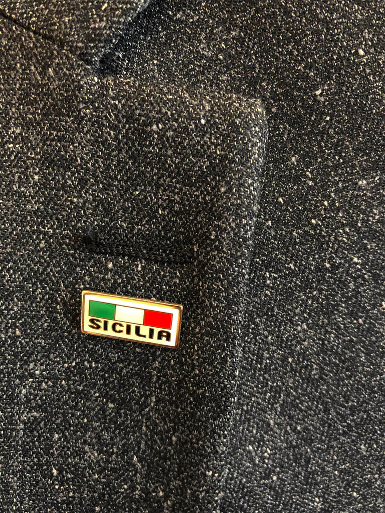 Sicilia Italian Flag Lapel Pin – P.S. I Love Italy