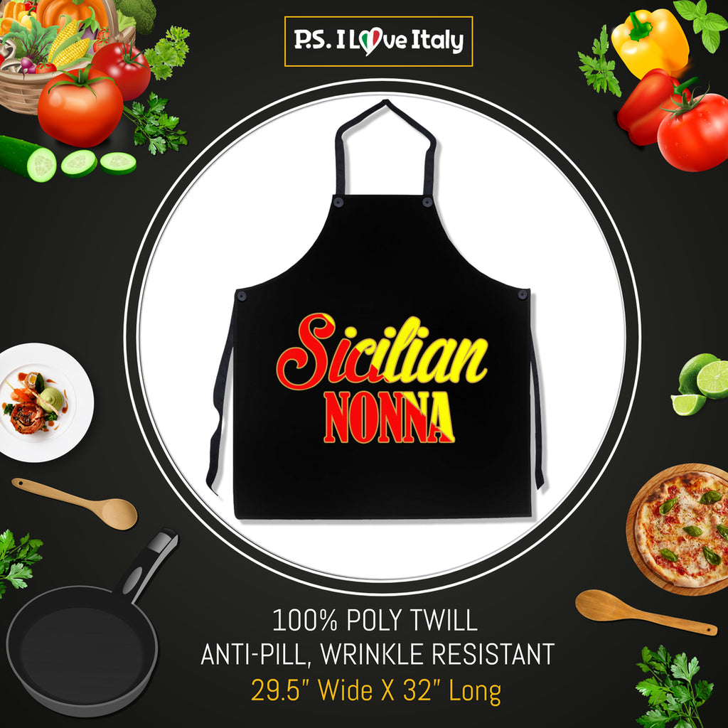 Sicilian Nonna Apron – P.S. I Love Italy