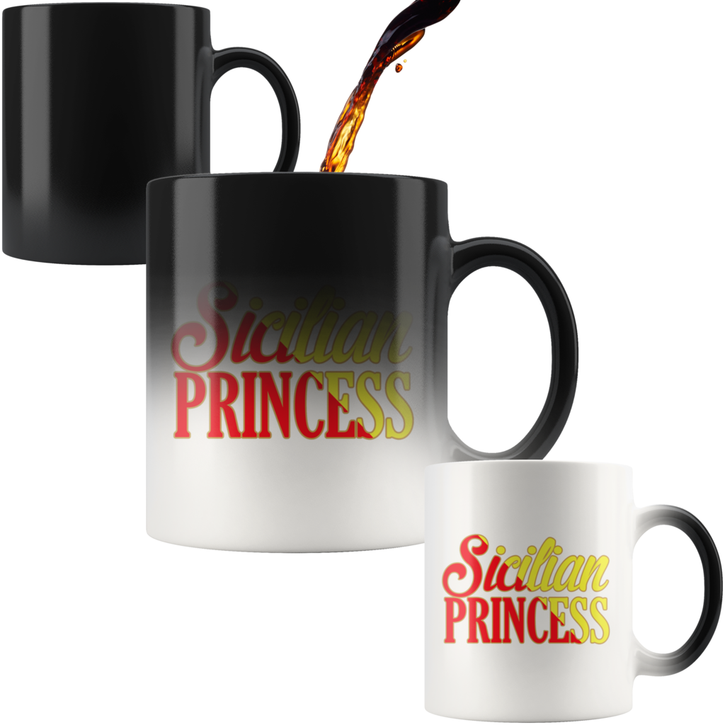 Sicilian Princess Color Changing Mug – P.S. I Love Italy
