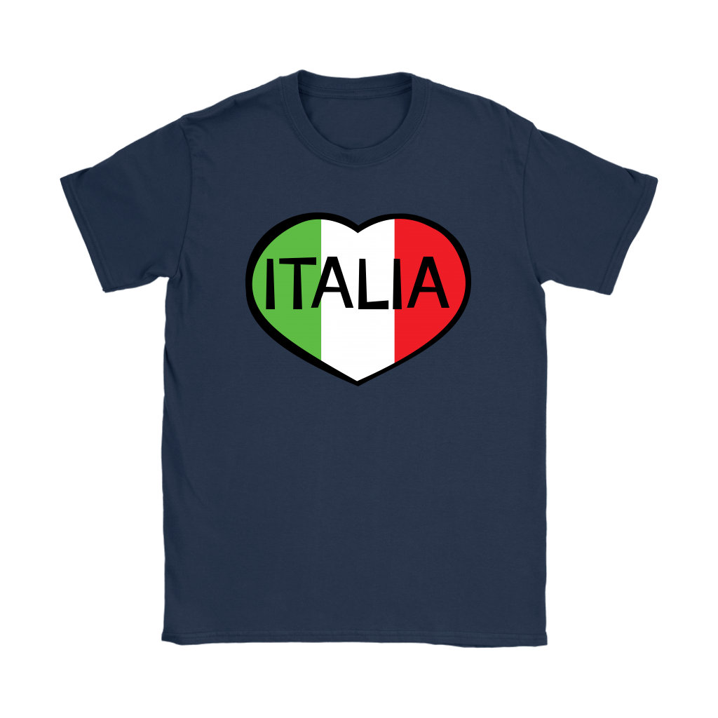 Italia Heart Shirt – P.S. I Love Italy