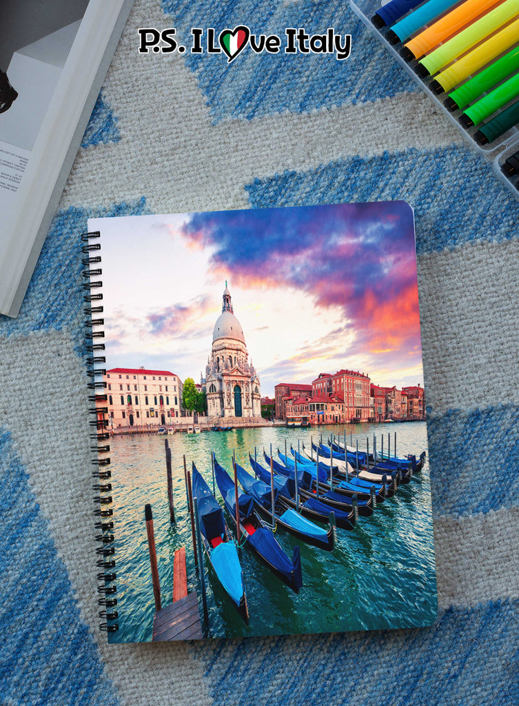 Venice Spiral Bound Notebook – P.S. I Love Italy