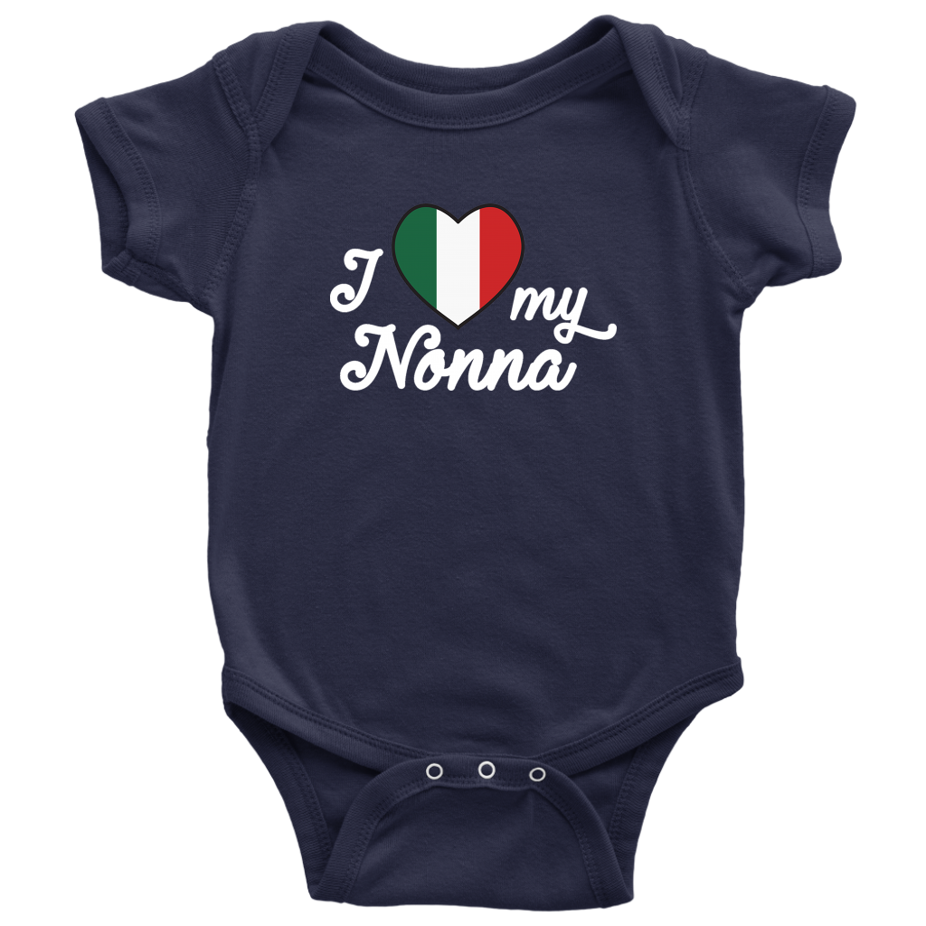 I Love My Nonna Baby Onesie – P.S. I Love Italy