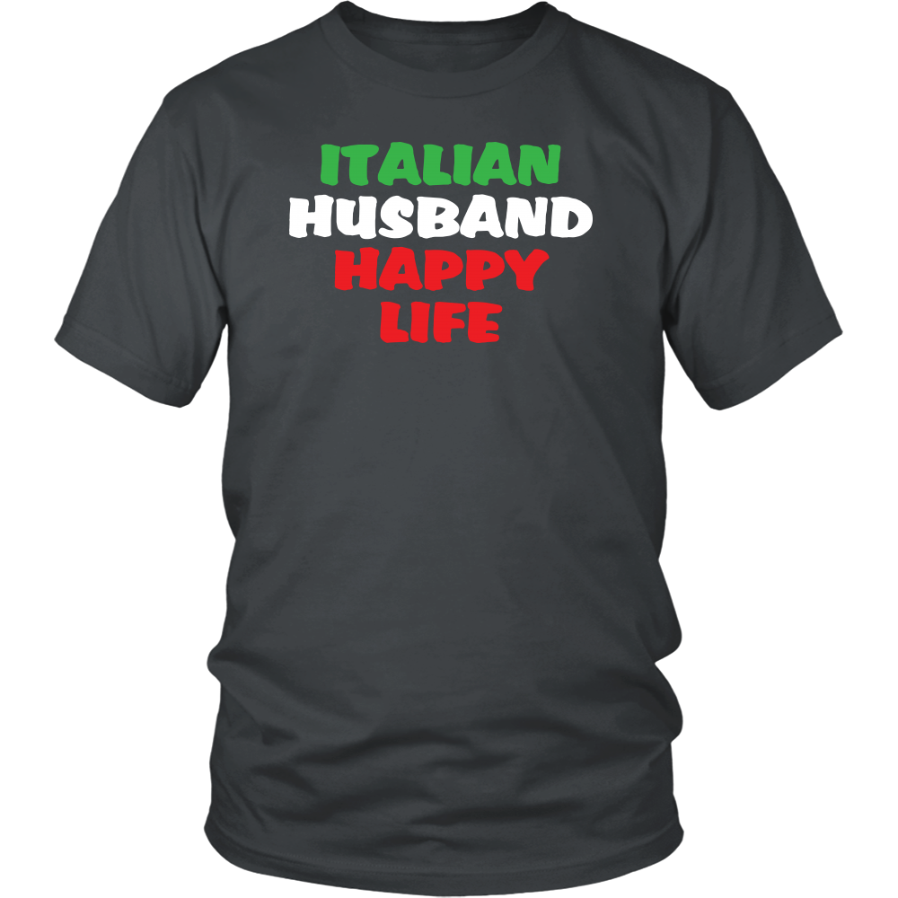 Italian Husband Happy Life Shirt – P.S. I Love Italy