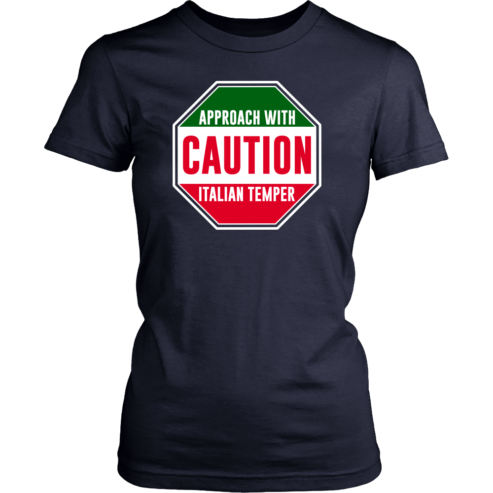 Caution Italian Temper Shirt – P.S. I Love Italy