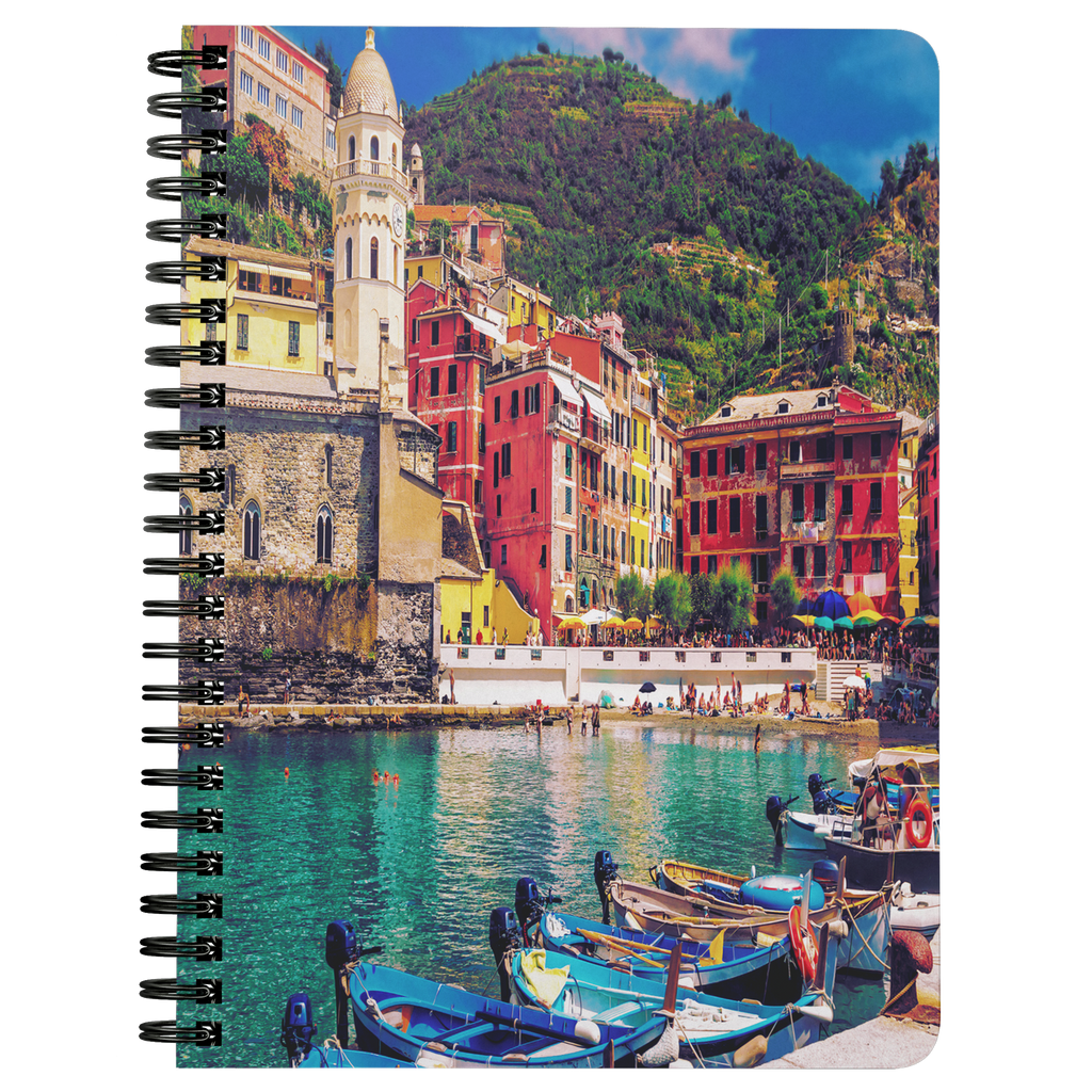 Cinque Terre Spiral Bound Notebook – P.S. I Love Italy
